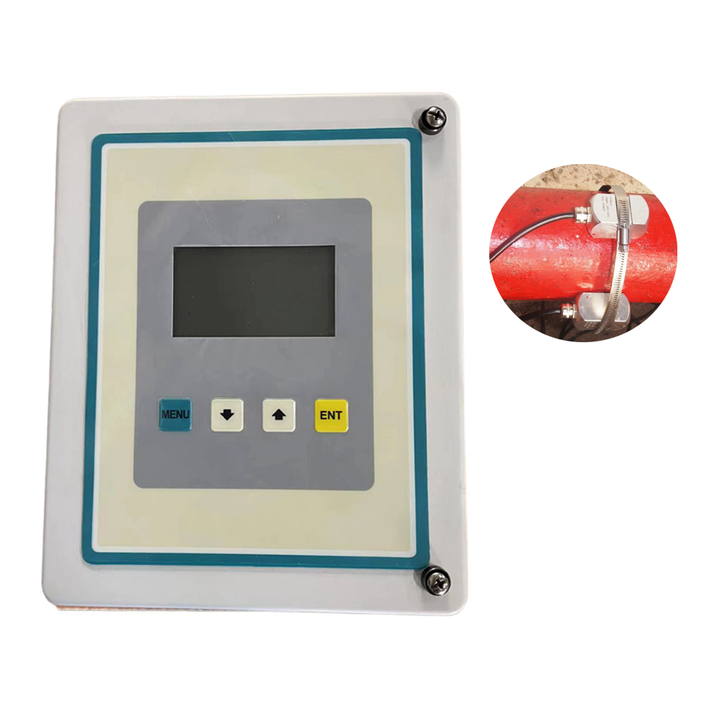 Best water flow meter pipe flow rate display and totalizer doppler ...