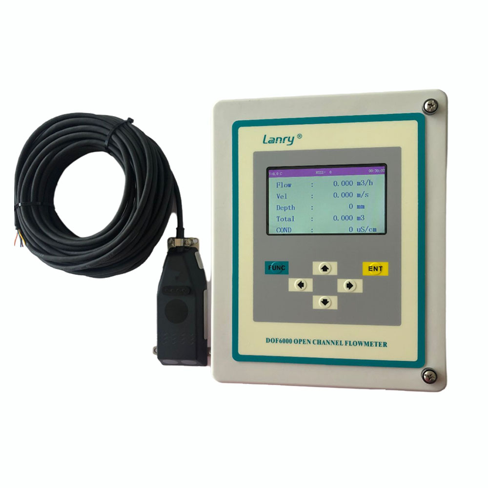 Best area velocity transducer open channel flowmeter liquid flow ...