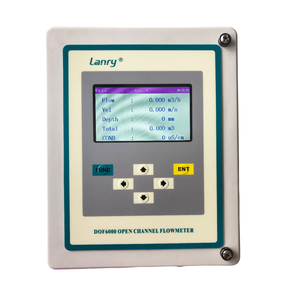 Best portable flow velocity open channel doppler flow meter for sewer ...