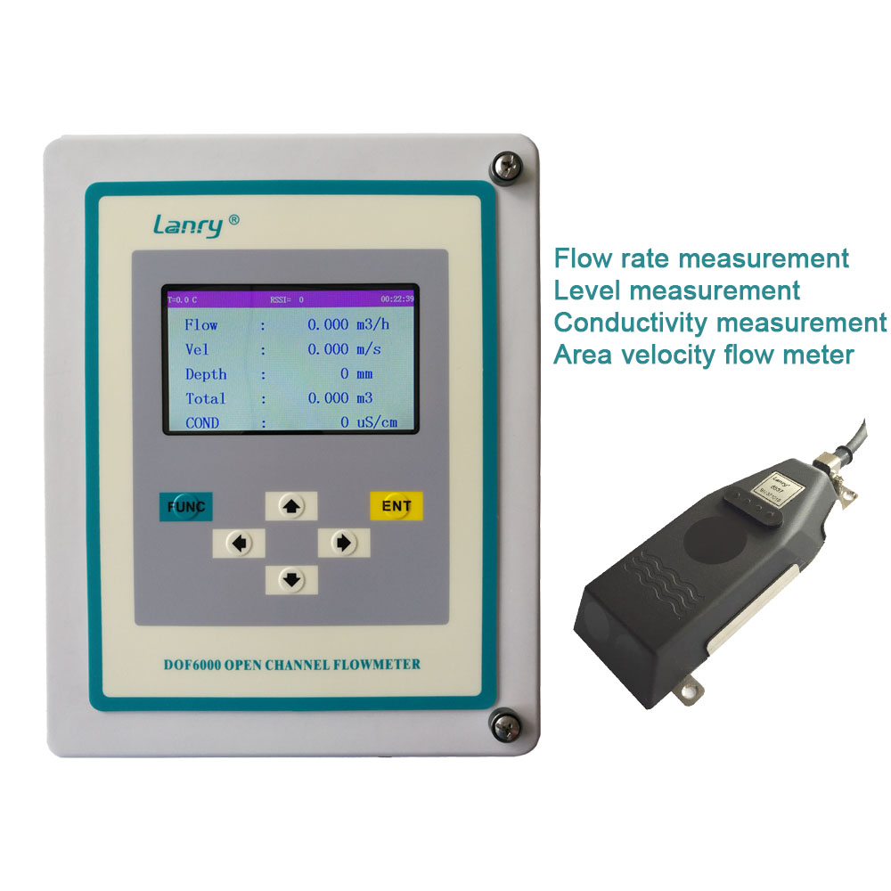 Best wall mounted open channel flow meter with high accuracy 1% ...