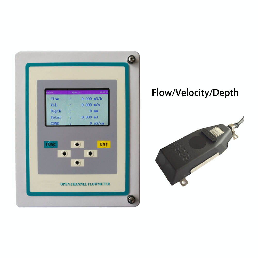Best not full pipe and open channel 4-20mA ultrasonic flow meter ...