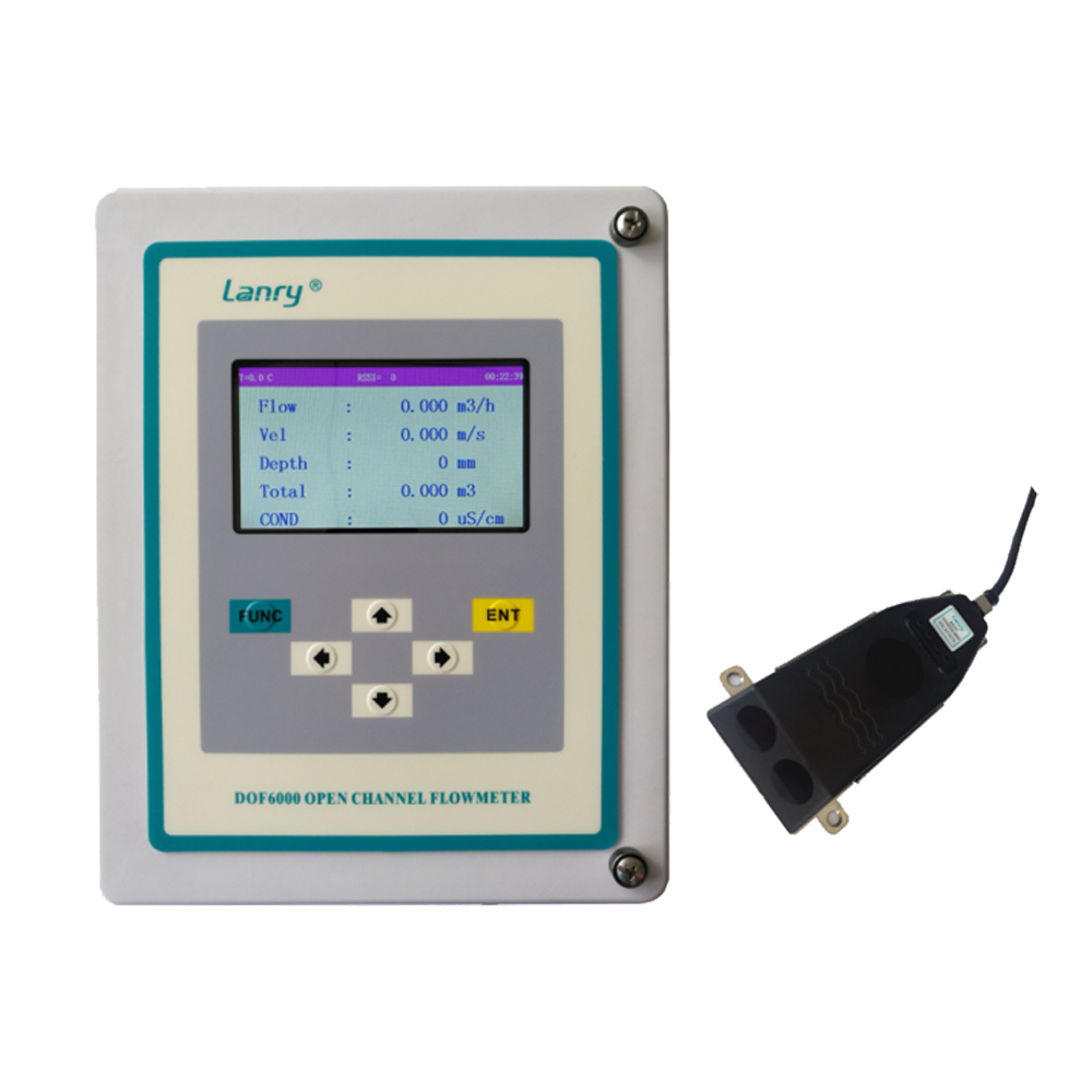 Best Open Channel Flow Sensor Canals and River Ultrasonic Flowmeter ...