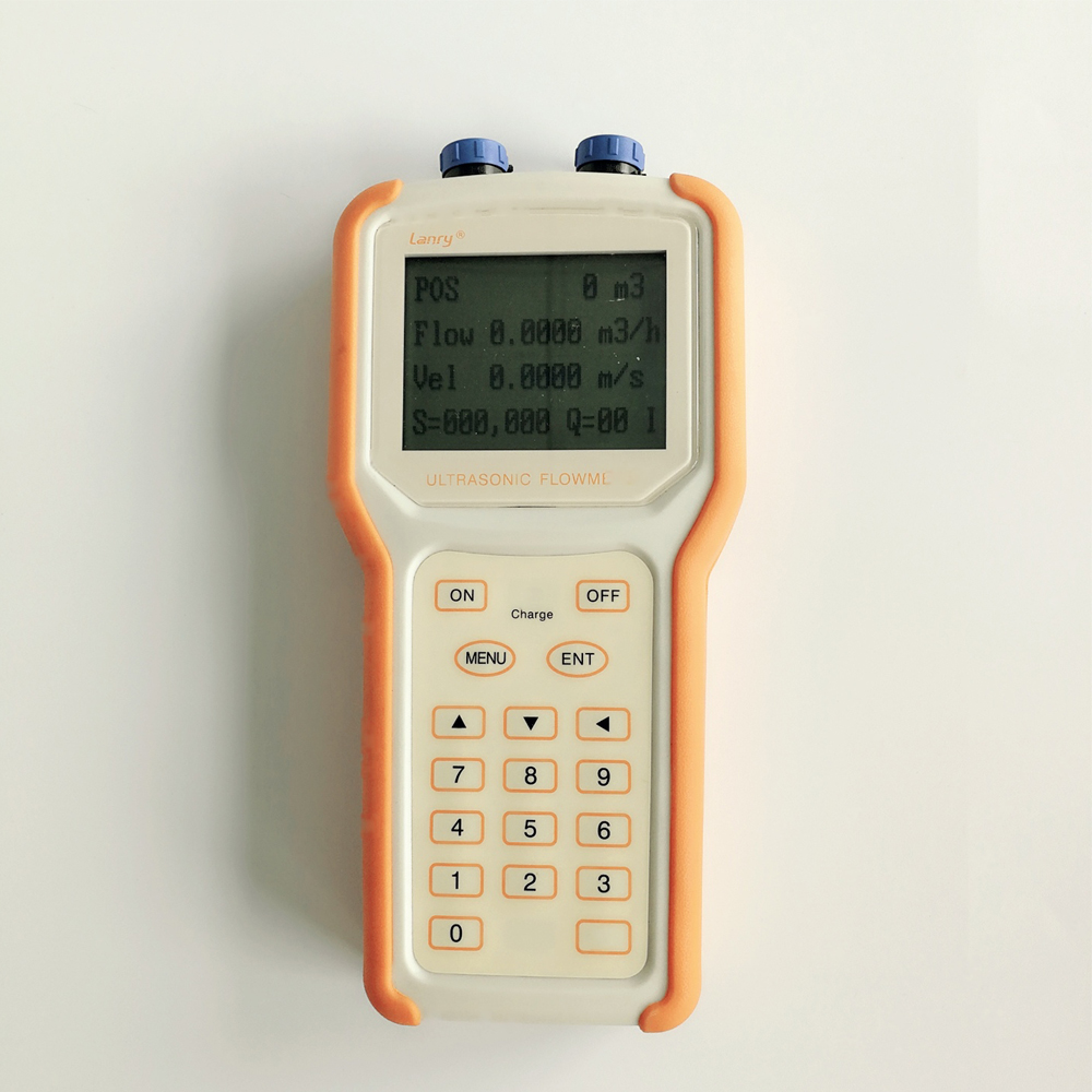 Best Handheld Portable Ultrasonic Flow Meter Water Flowmeter With Clamp ...