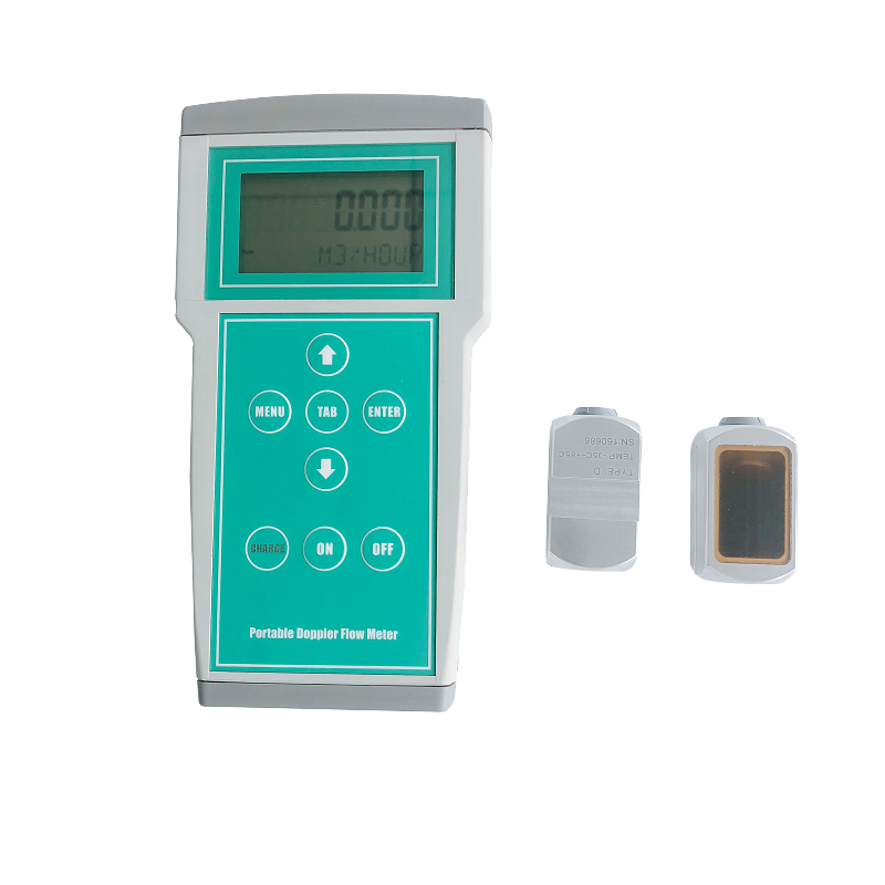 Best pulse portable flow transmitter 4-20mA ultrasonic doppler flow ...