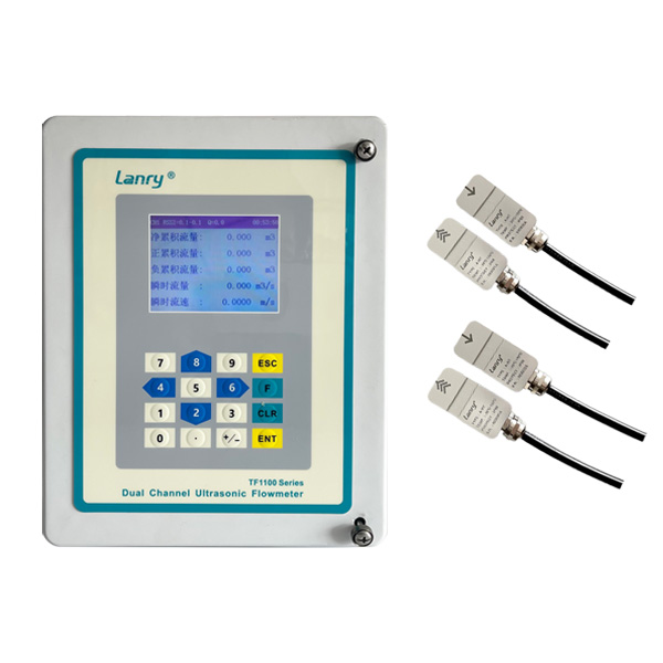 Best flow rate dual channel ultrasonic flow meter Manufacturer and Factory | Lanry